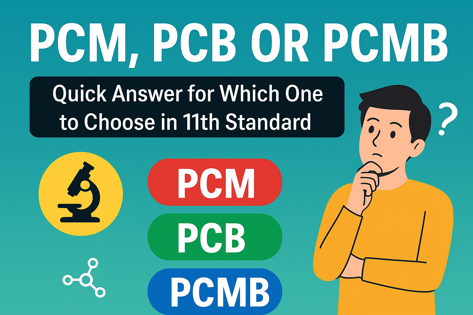 PCB Career Options, PCM & PCMB – Right Choice After Class 10