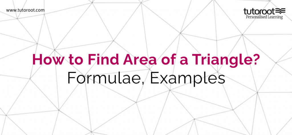 How to Find Area of a Triangle? Formulae, Examples