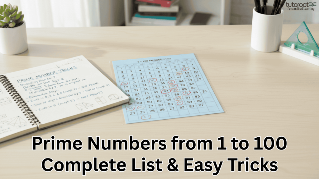 Prime Numbers from 1 to 100: List, Tricks & Easy Explanation